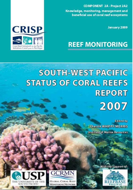 Status Of Coral Reefs In The Fiji Islands 2007 – marine ecology consulting