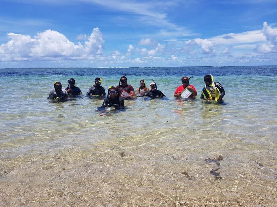 Nauru Ridge to Reef Project training Day 4 – marine ecology consulting